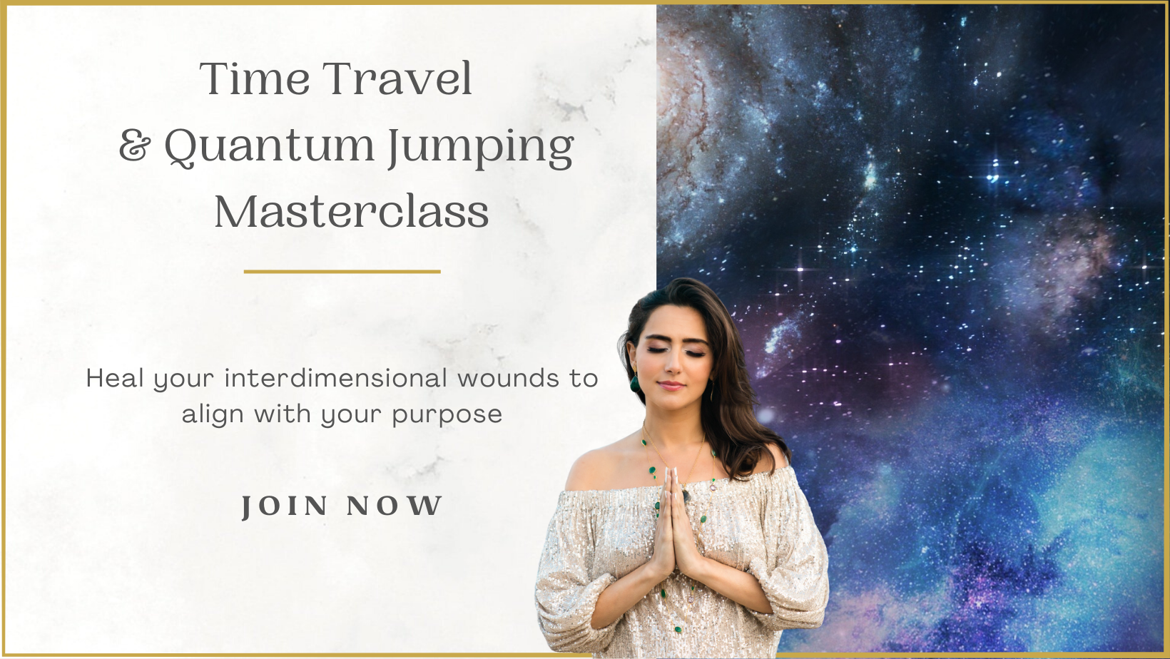 Time Travel & Quantum Jumping Online Masterclass